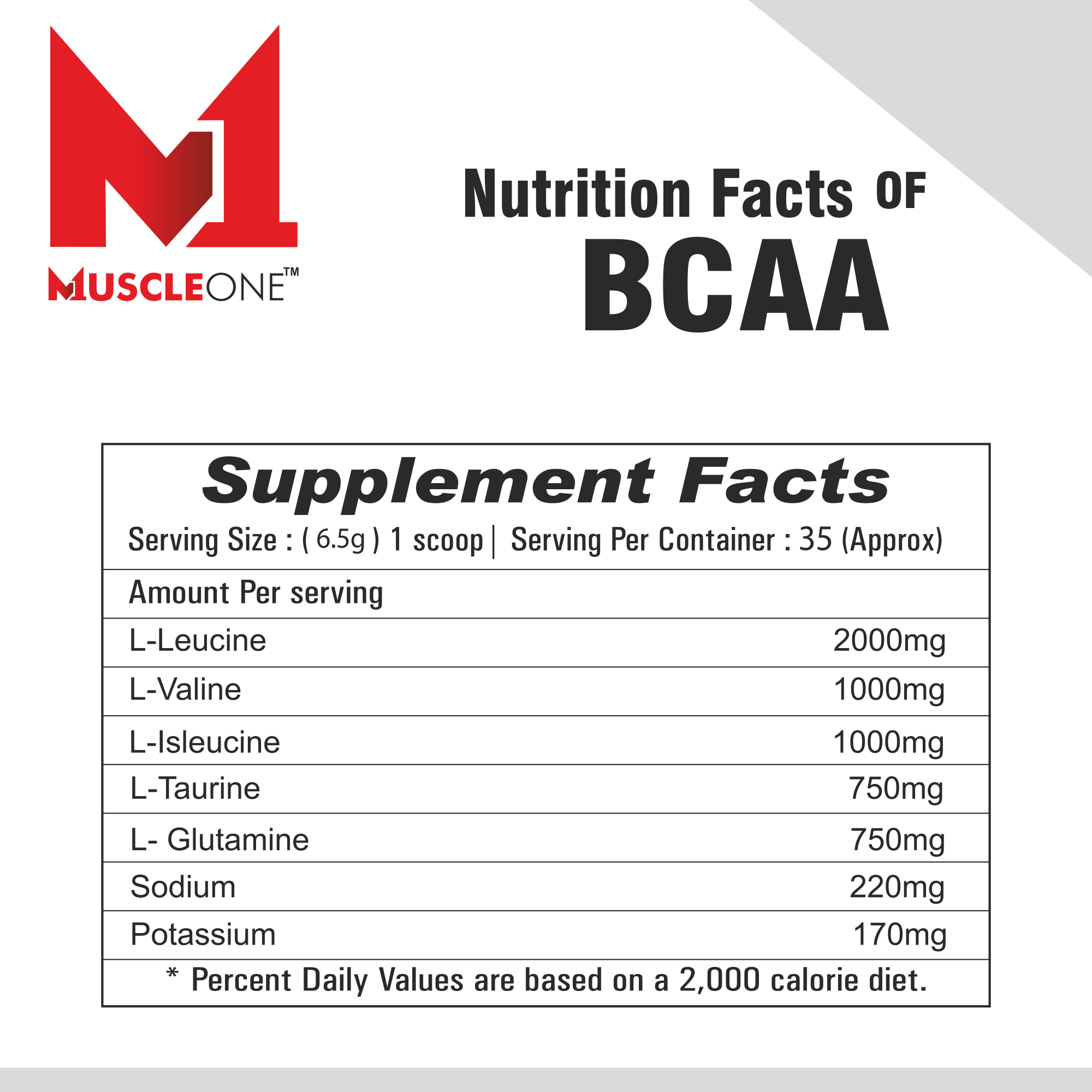 Muscle One BCAA MIX-BERRY – MUSCLEONE
