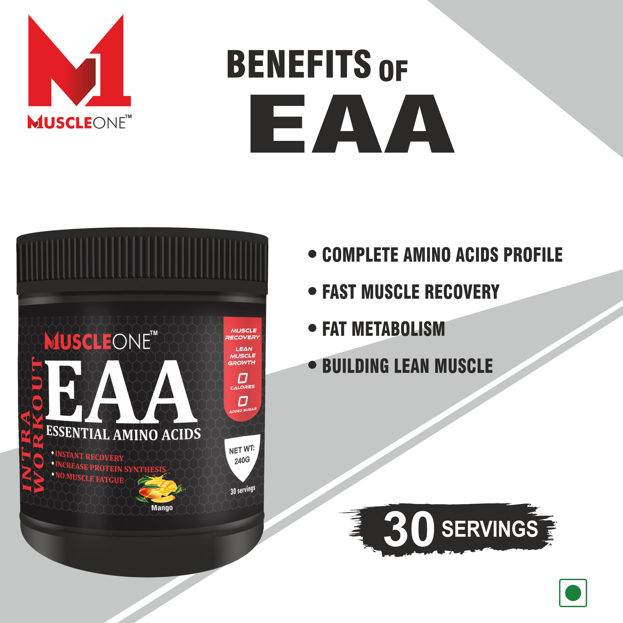 Muscle One EAA MANGO – MUSCLEONE