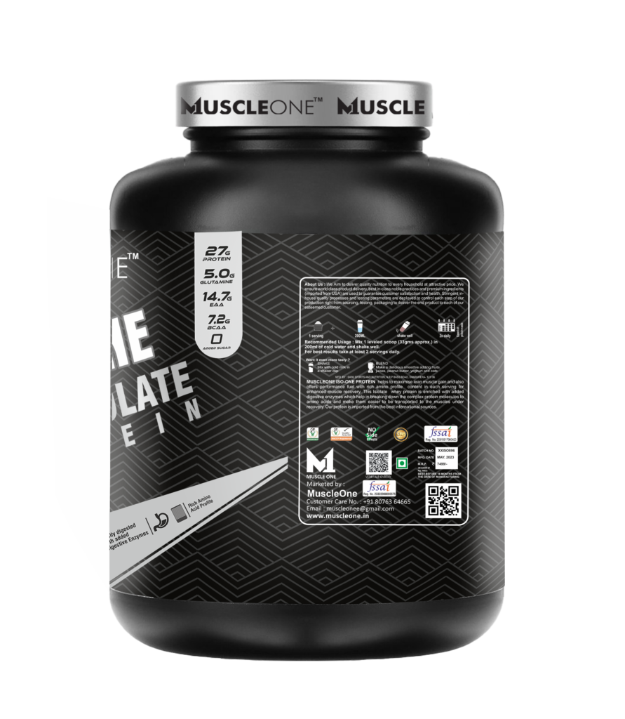 Muscle One ISO ONE PURE ISOLATE 2kg Chocolate Flavour – MUSCLEONE