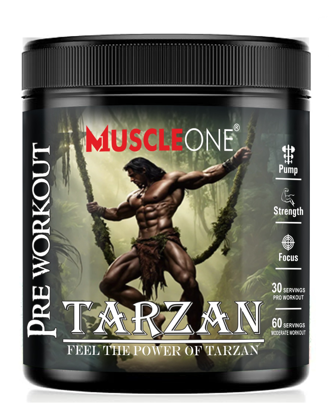 MUSCLE ONE TARZAN PRE-WORKOUT – MUSCLEONE