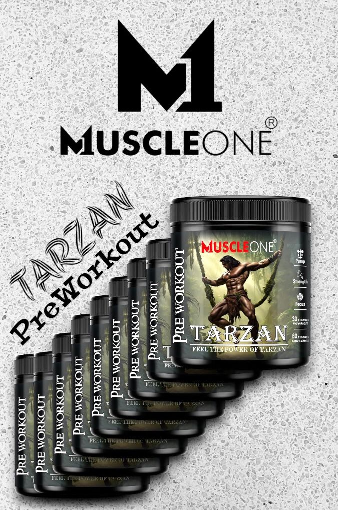 MUSCLE ONE TARZAN PRE-WORKOUT – MUSCLEONE